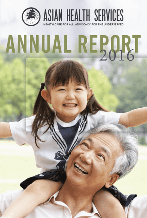 Annual Report – ASIAN HEALTH SERVICES